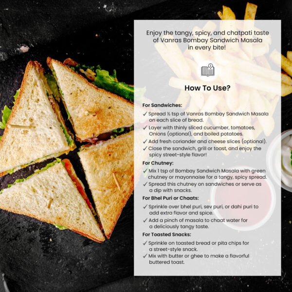 Bombay Sandwich Masala – Vanras Masala